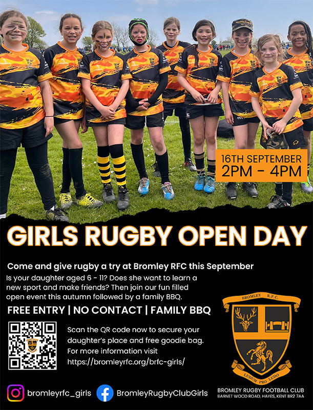 BRFC Contacts - Bromley Rugby Football Club